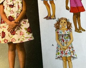 Uncut Butterick Sewing Pattern 5876 Fast Easy Sleeveless or Cap Sleeve ...