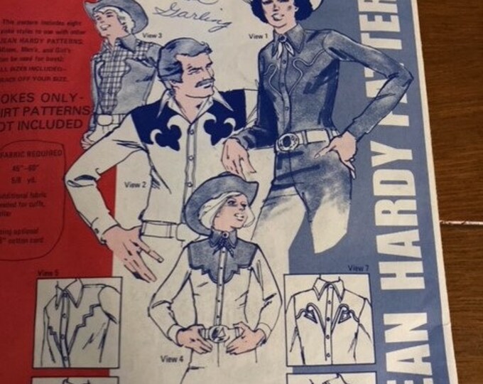 Vintage Jean Hardy Patterns 850 Yokes Only Sewing Pattern - Etsy