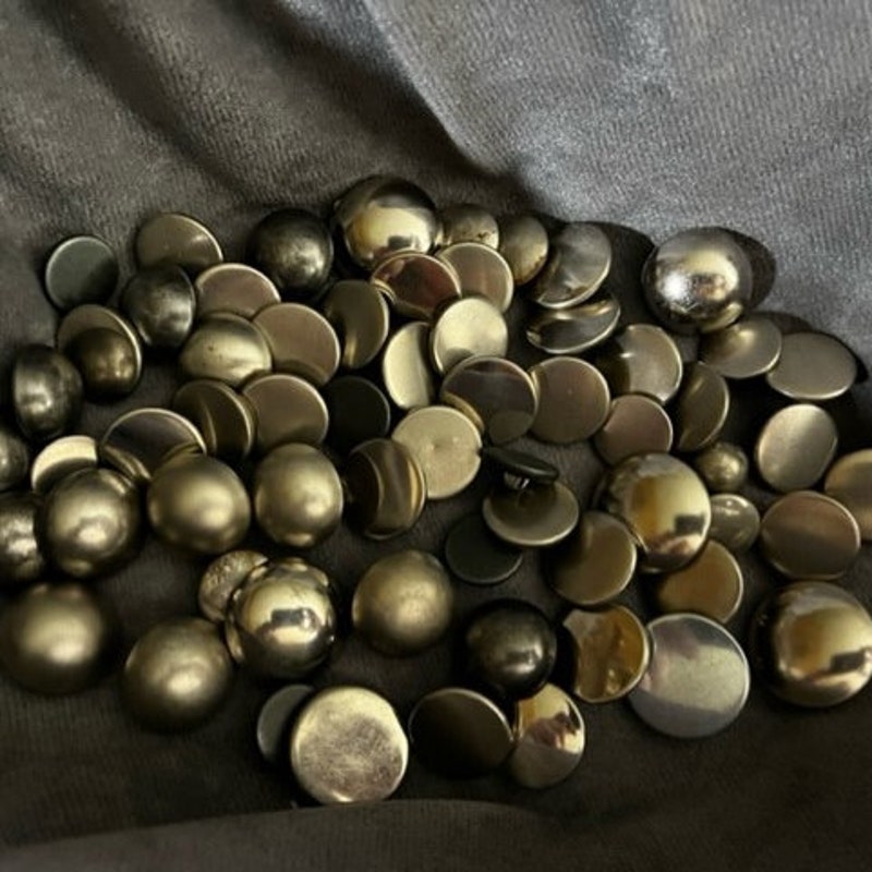 Half Dome Buttons - Etsy
