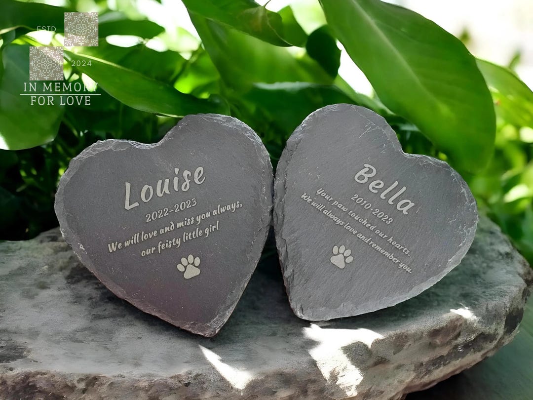 Personalized Garden Stone Engraved With Any Message Family Name ...