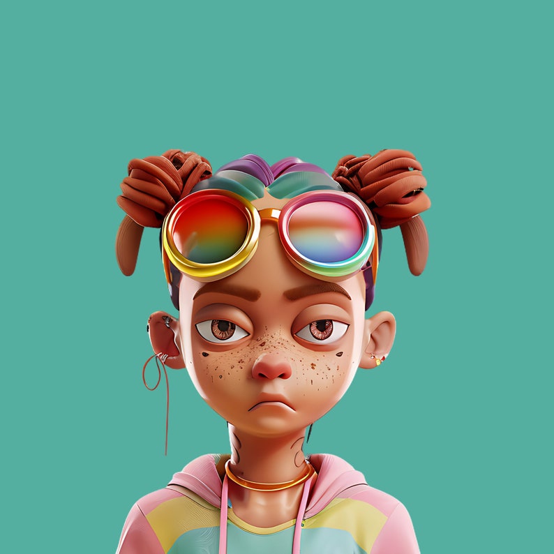 CUSTOM Unique 3D NFT Art Collection, 3D Character, 3D Modeling, 3D Model, Convert 2D to 3d,made ...