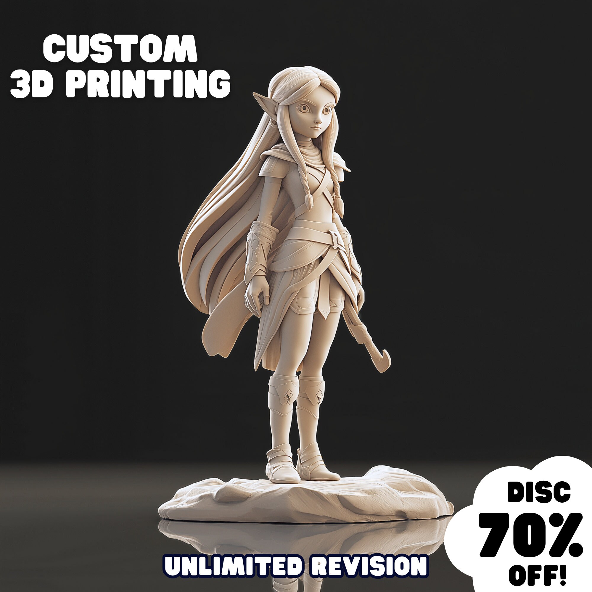 Custom Model 3D Printing on Demand, Custom Dnd Model for Stl, 3D Model ...