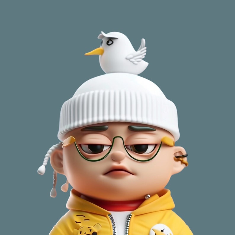 CUSTOM Unique 3D NFT Art Collection, 3D Character, 3D Modeling, 3D Model, Convert 2D to 3d,made ...