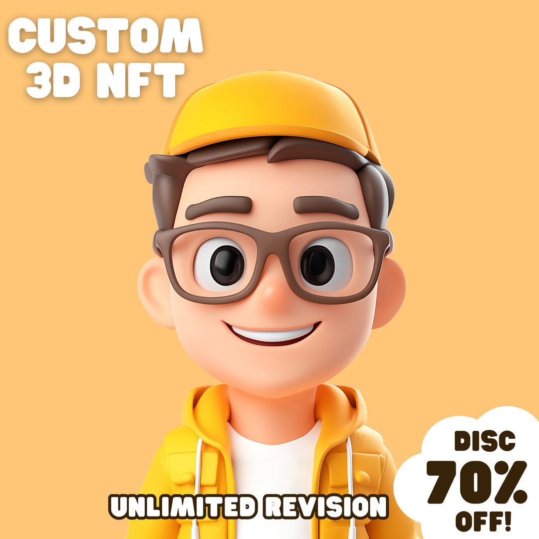 Custom 3D NFT Art Collection, NFT Model, 3d Character, 3d Modeling, 3d ...