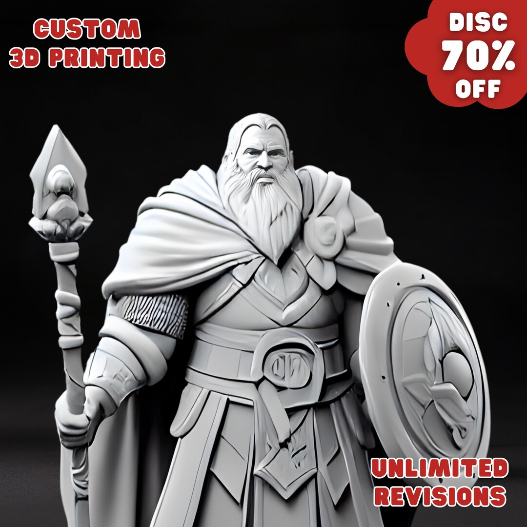 Custom 3D Models for 3D Printing On-demand Character Sculpting, Dnd ...