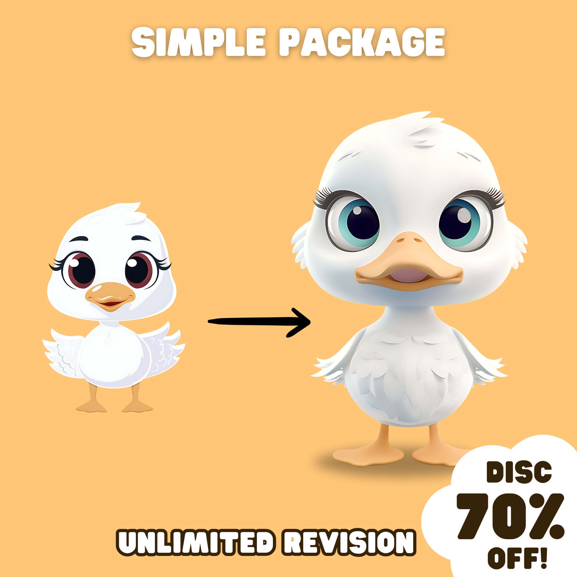 CUSTOM 2D to 3D, 3D Modeling Service, 3D Art, 3D Model Commission, 3D Design Service, 2D to 3D ...