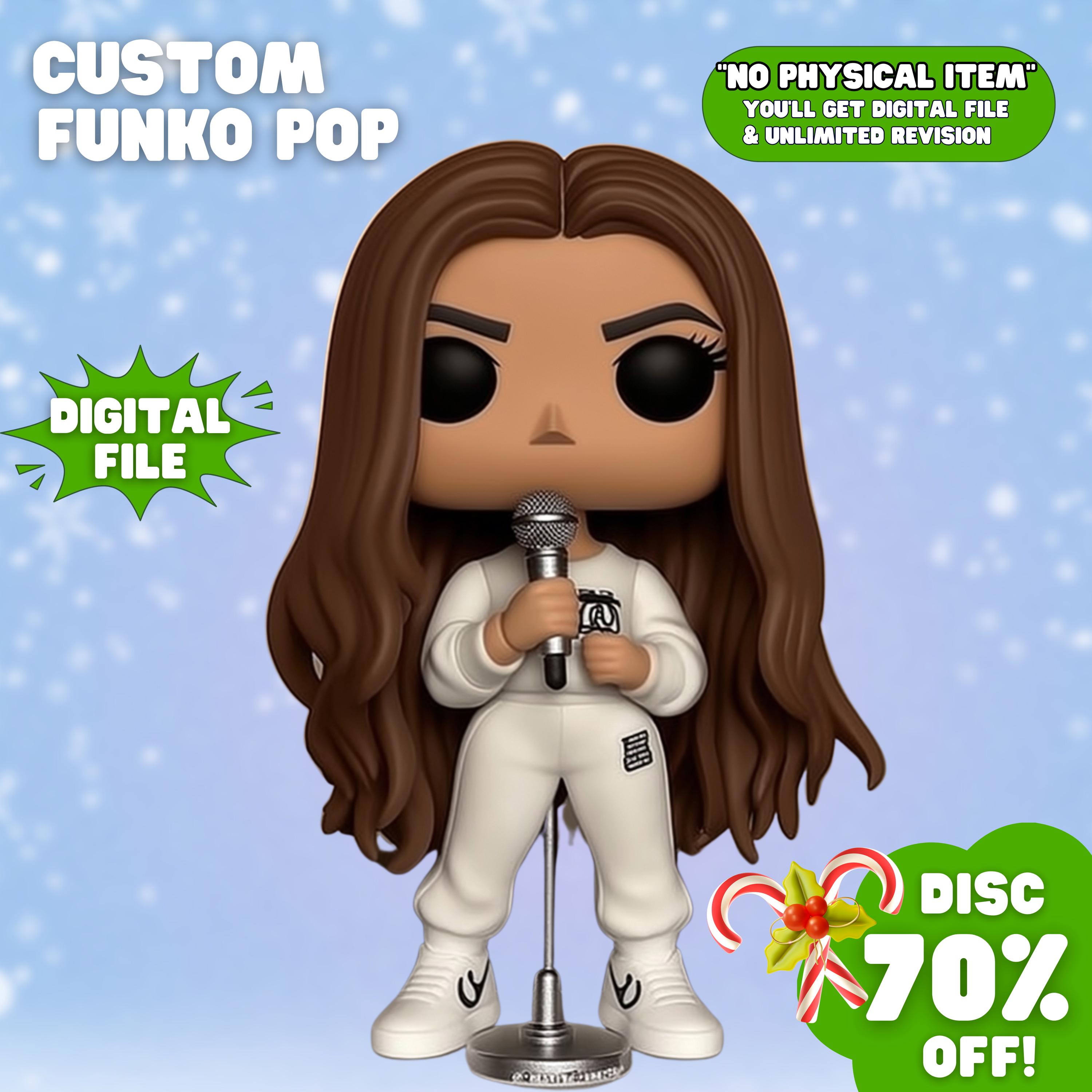 Custom Funko Pop Digital, Custom Pop, Model for Printing, 3d Modeling ...