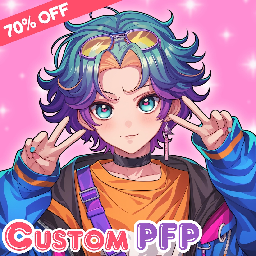 CUSTOM Pfp, PFP for Twitch, Pfp Commission, PFP Anime, Profile Icon ...
