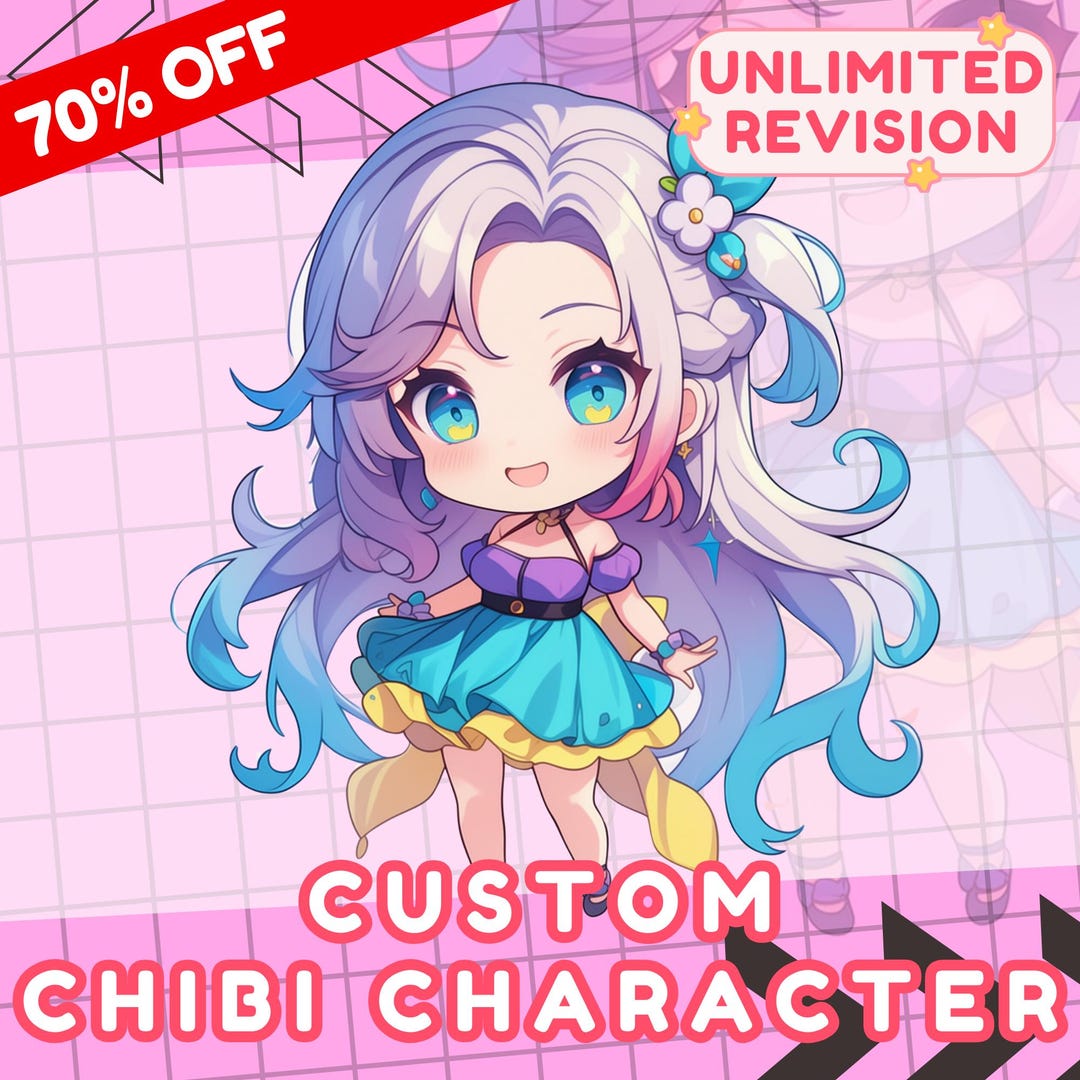 Custom Chibi Commission Cute Chibi Pets & Fanart, Kawaii Emotes ...
