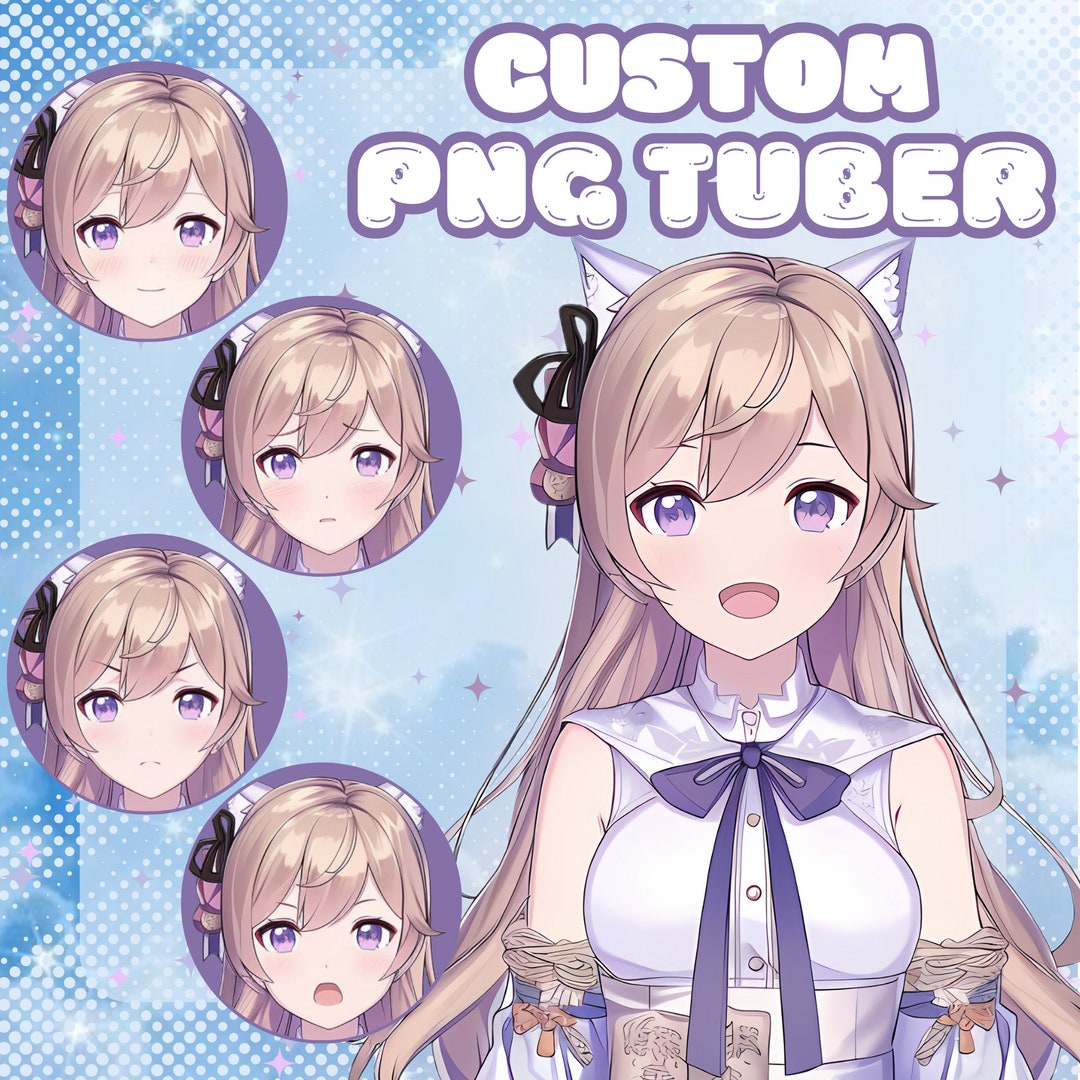 Pngtuber Commission Custom PNGTUBER Png Tuber Anime Pngtuber Avatar ...