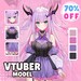 Custom Vtuber Model for Commercial Use Vtuber Commission Vtuber Design ...