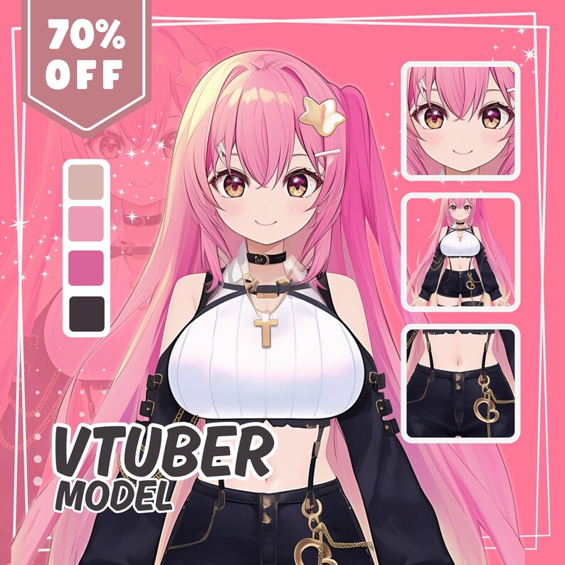 CUSTOM LIVE2D VTUBER MODEL Vtuber Model, Vtuber, Custom Vtuber Model, Live2d Model, Custom ...