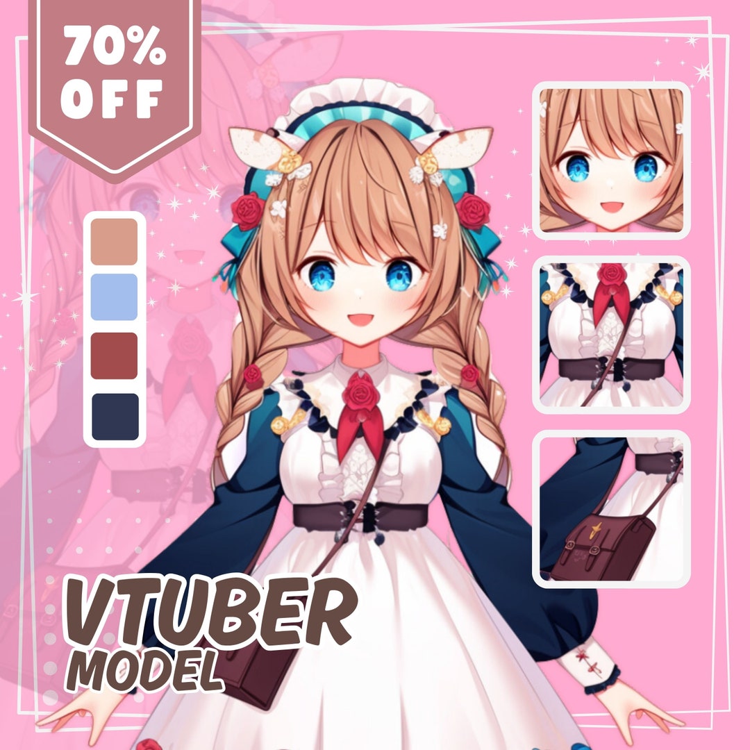 Custom Vtuber Model for Commercial Use Vtuber Commission Vtuber Design ...
