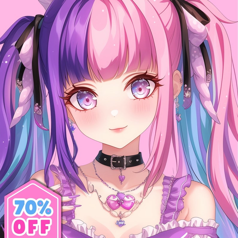 Personalized Anime PFP - Custom Avatar for Twitch & Social Media - Etsy