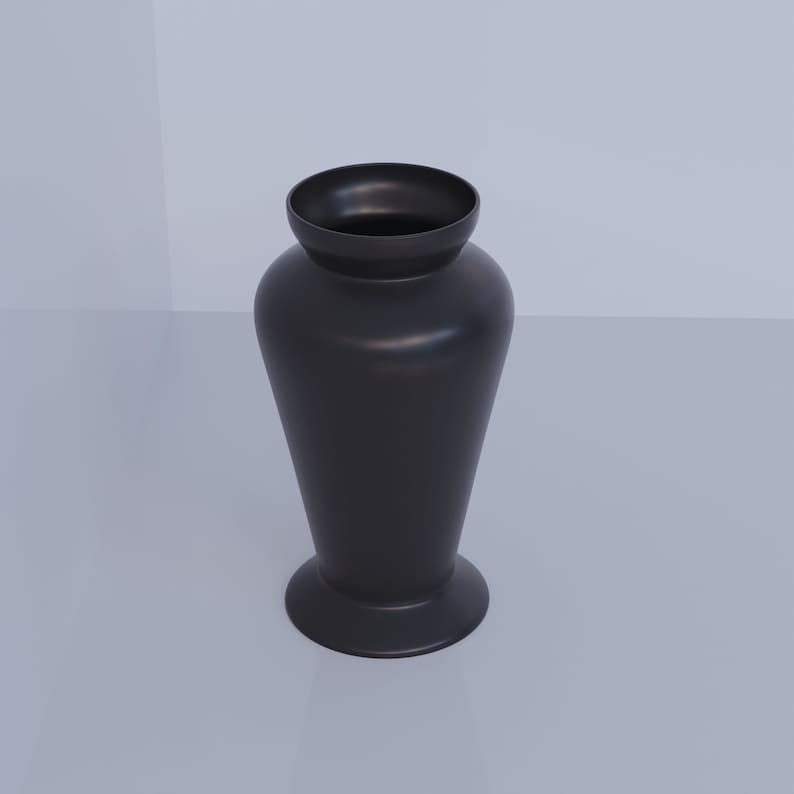 The Flowers Vase STL 3D Print File, Digital Download for 3D Printing ...