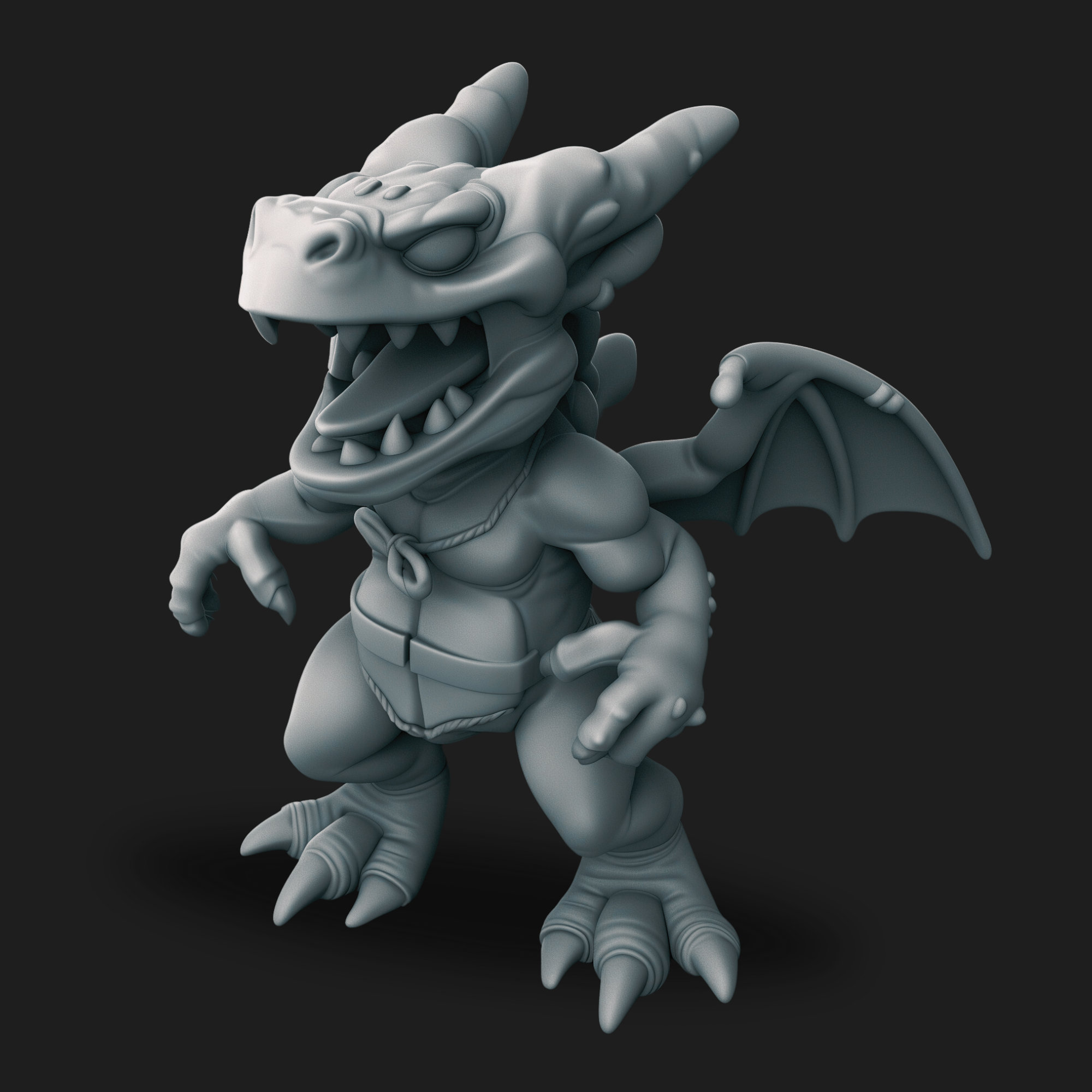 Custom Dnd Model for 3D Printing, Character Sculpting for Game Assets ...