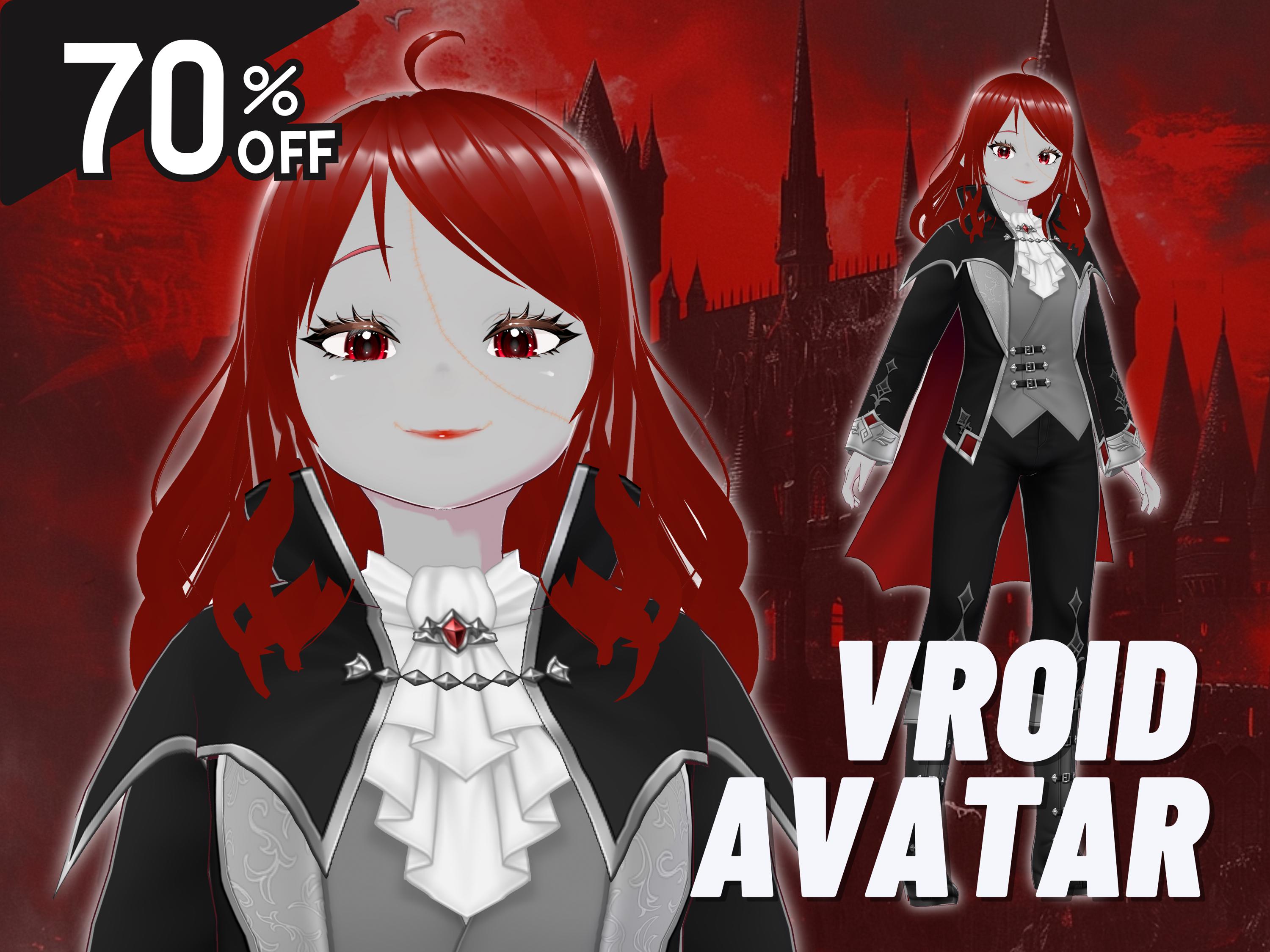 Custom 3D Anime Avatar: Vroid Model Design, Vtuber & Vrchat Ready - Etsy
