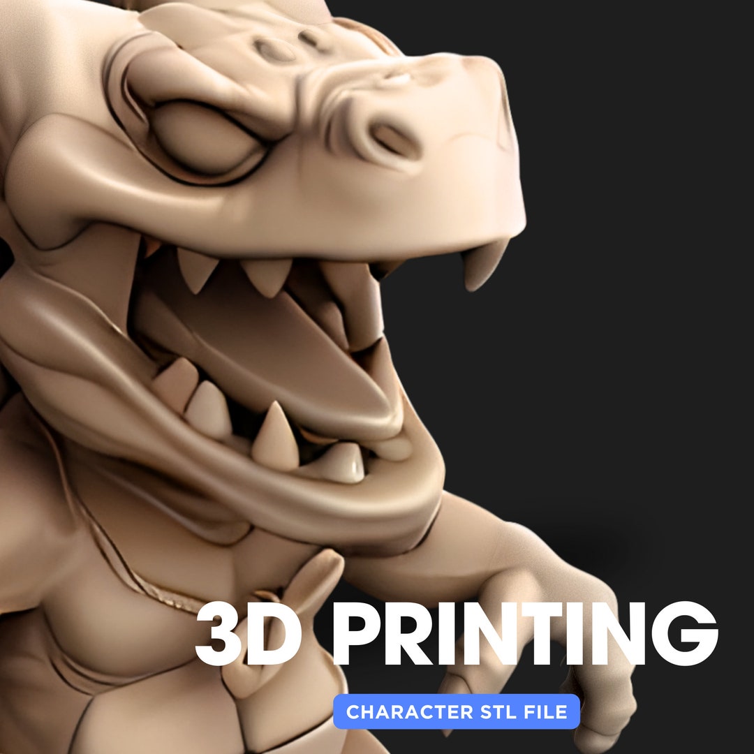 Custom Dnd Model for 3D Printing, Character Sculpting for Game Assets ...