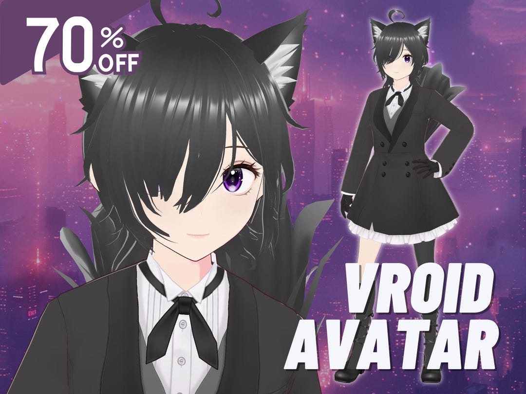 Custom Vroid Model,personalized 3D Anime Avatar,vroid Character Design ...