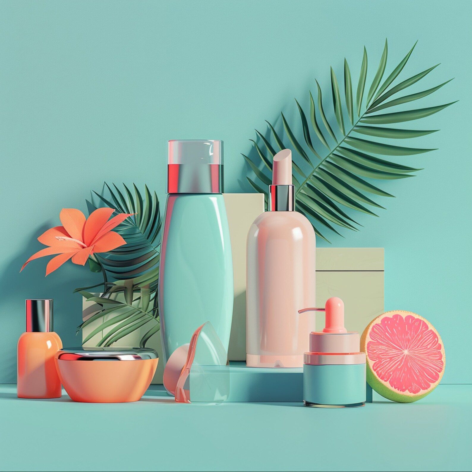 Custom 3D Render of Your Cosmetic Product, Custom Mockup Service, 3D ...