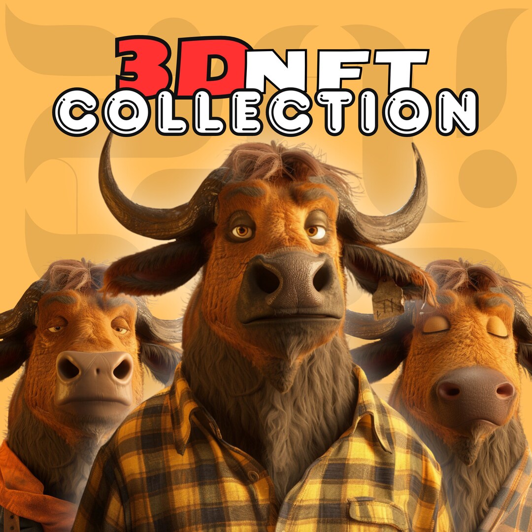 Custom 3D NFT Art Collection,3d Character,3d Modeling, 3D Model ...