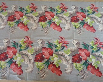 Barkcloth fabric | Etsy