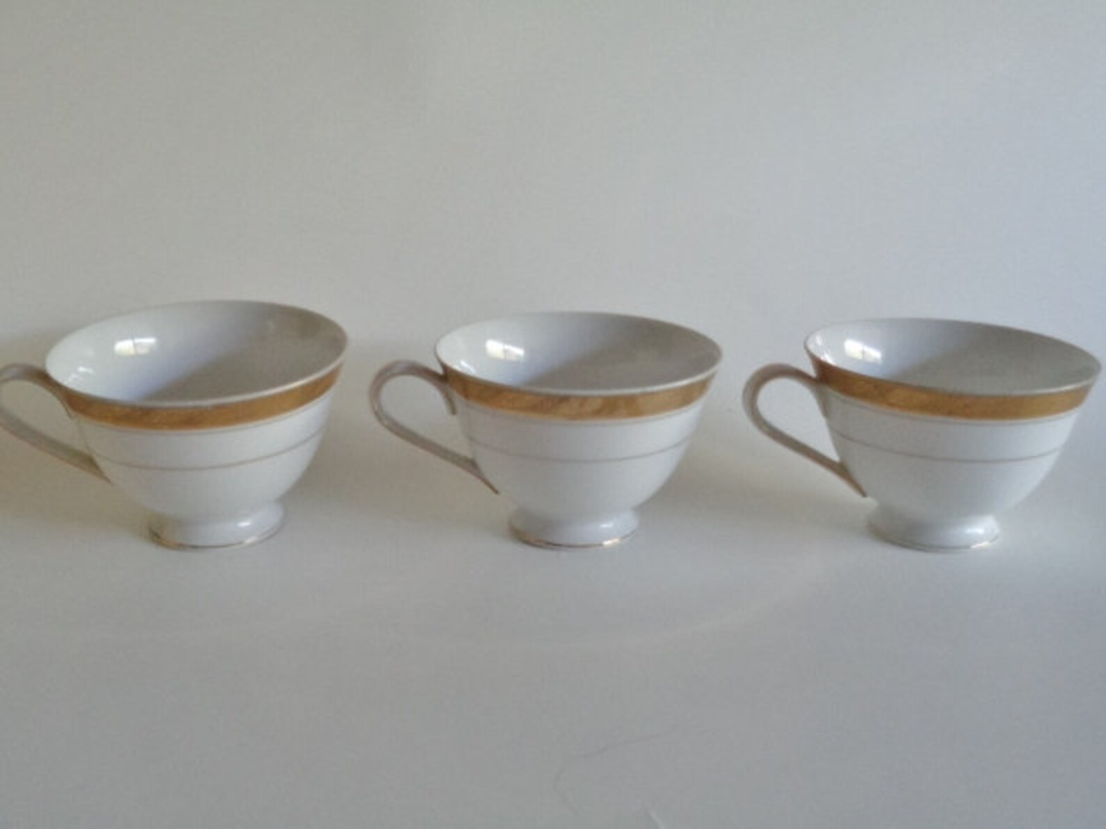 Set of 3 Sango Imperial Deluxe Cups in CLEOPATRA Gold Trim | Etsy