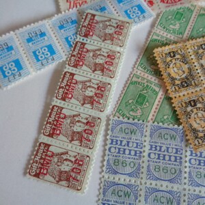 Vintage Trading Stamps Assortment Ephemera - Etsy