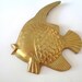 Vintage Brass Tropical Angel Fish Décor Wall Hangings Retro - Etsy