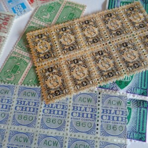 Vintage Trading Stamps Assortment Ephemera - Etsy
