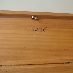 Vintage Lane Small Cedar Box 1989 - Etsy