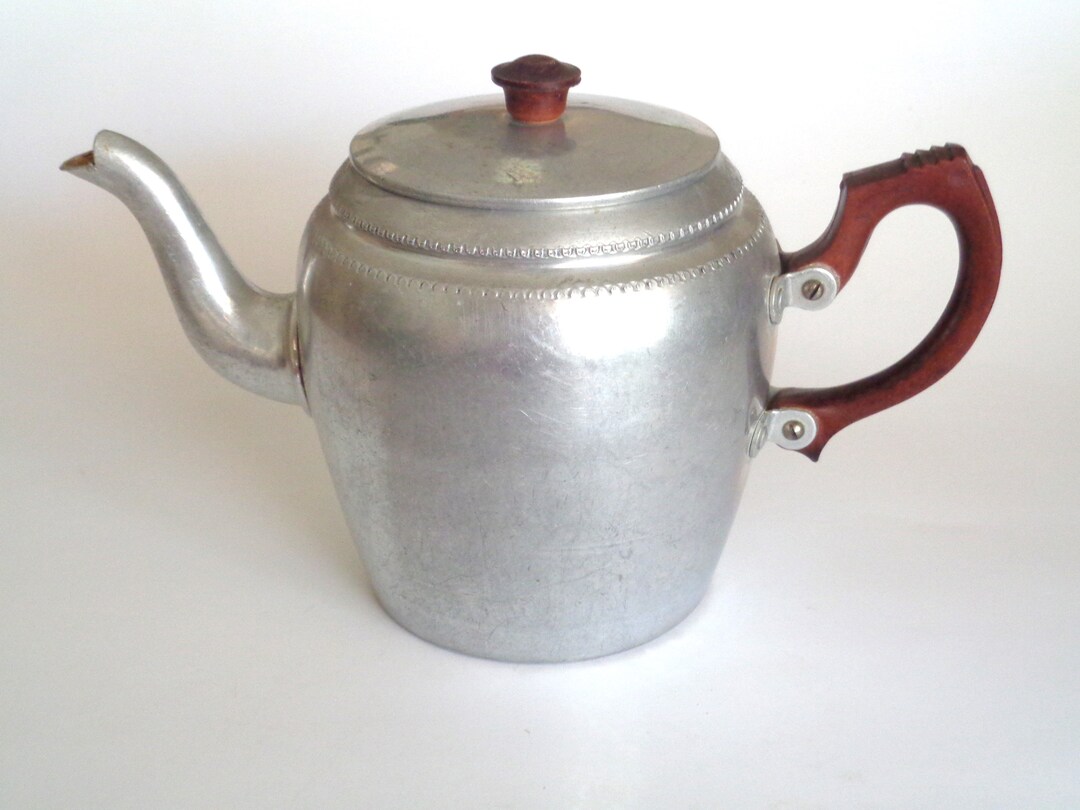 Vintage Sona Ware Aluminum Teapot - Etsy