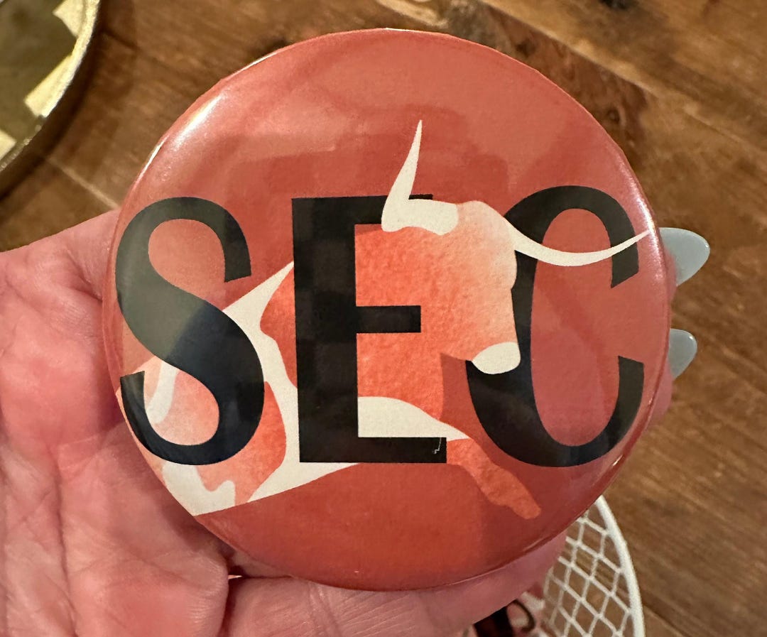 University of Texas Longhorn SEC Game Day Button - Etsy