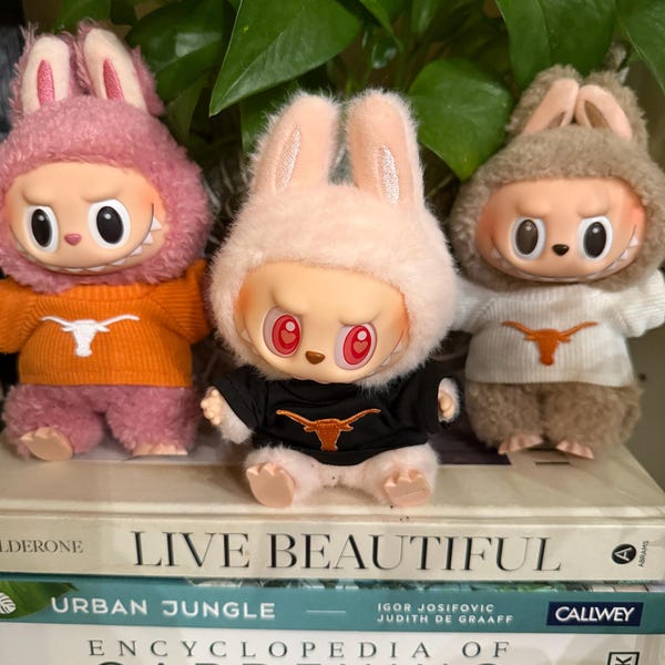 Labubu Orange - Etsy