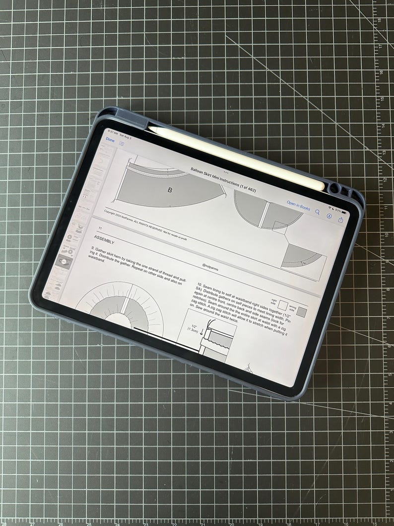 Balloon Skirt / Bubble Skirt Sewing Pattern - Etsy