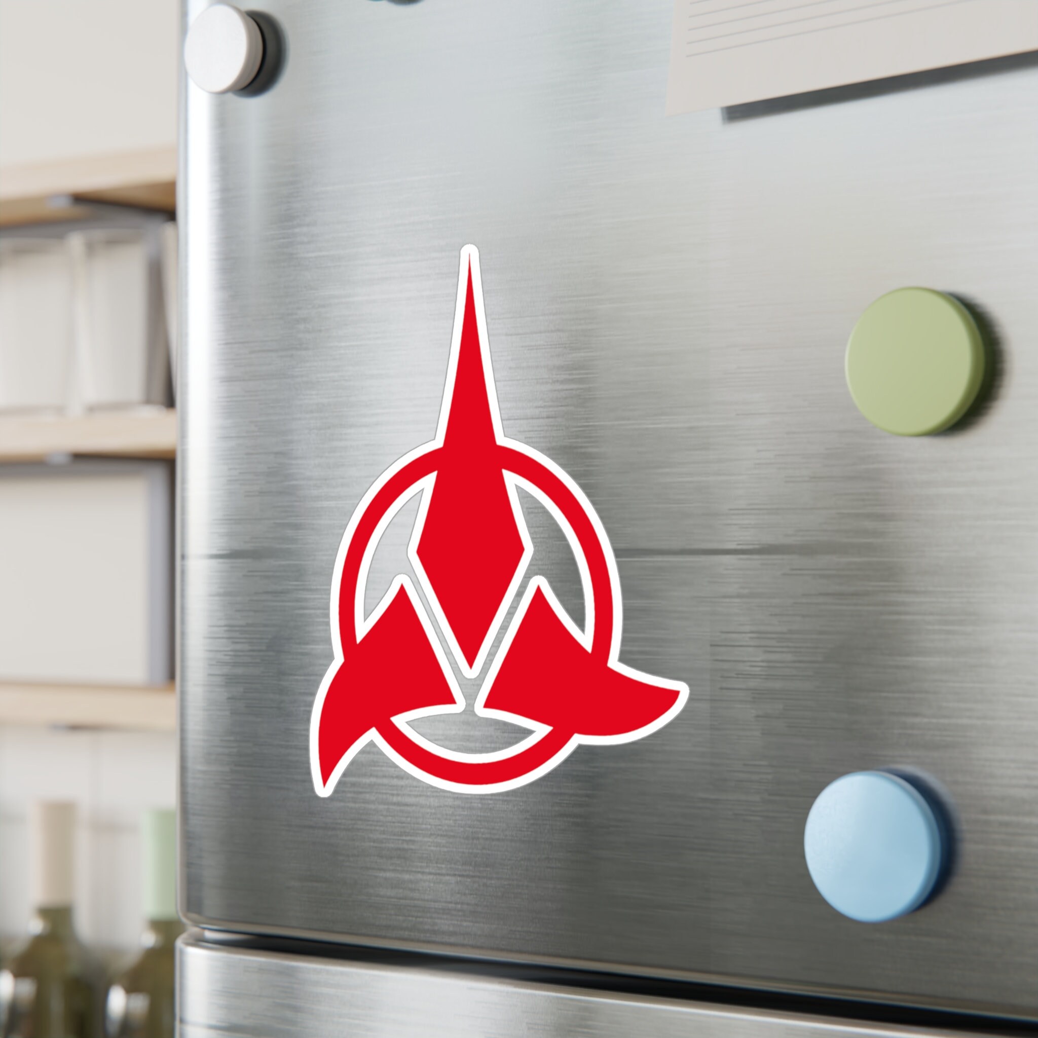 Klingon Vinyl Decals Star Trek Car Decal Star Trek Decal Star Trek ...