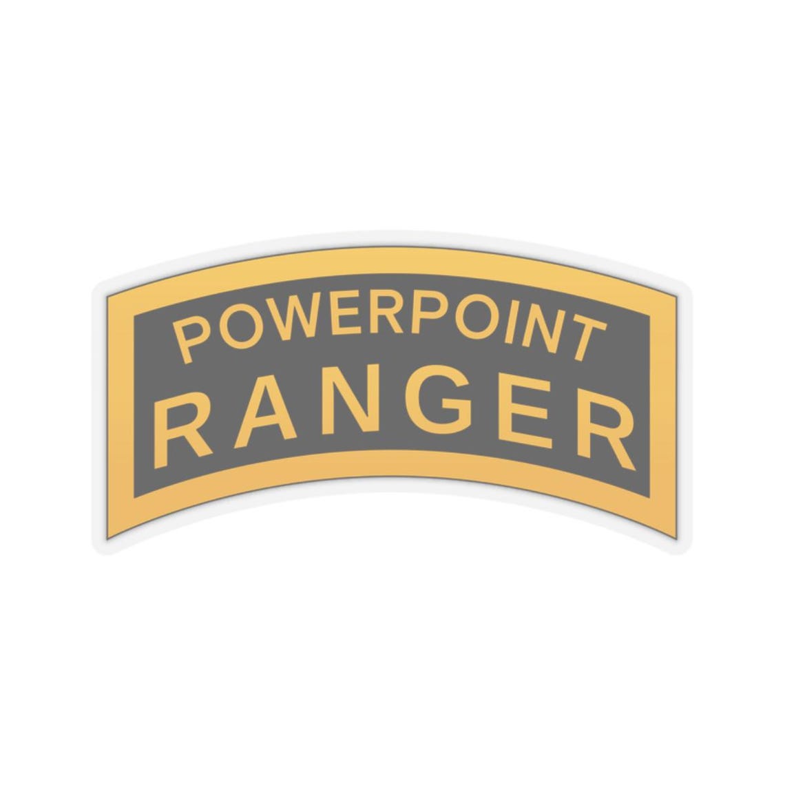 Powerpoint Ranger Sticker Funny Army Gift Army S3 Gift Army S-3 Gift ...