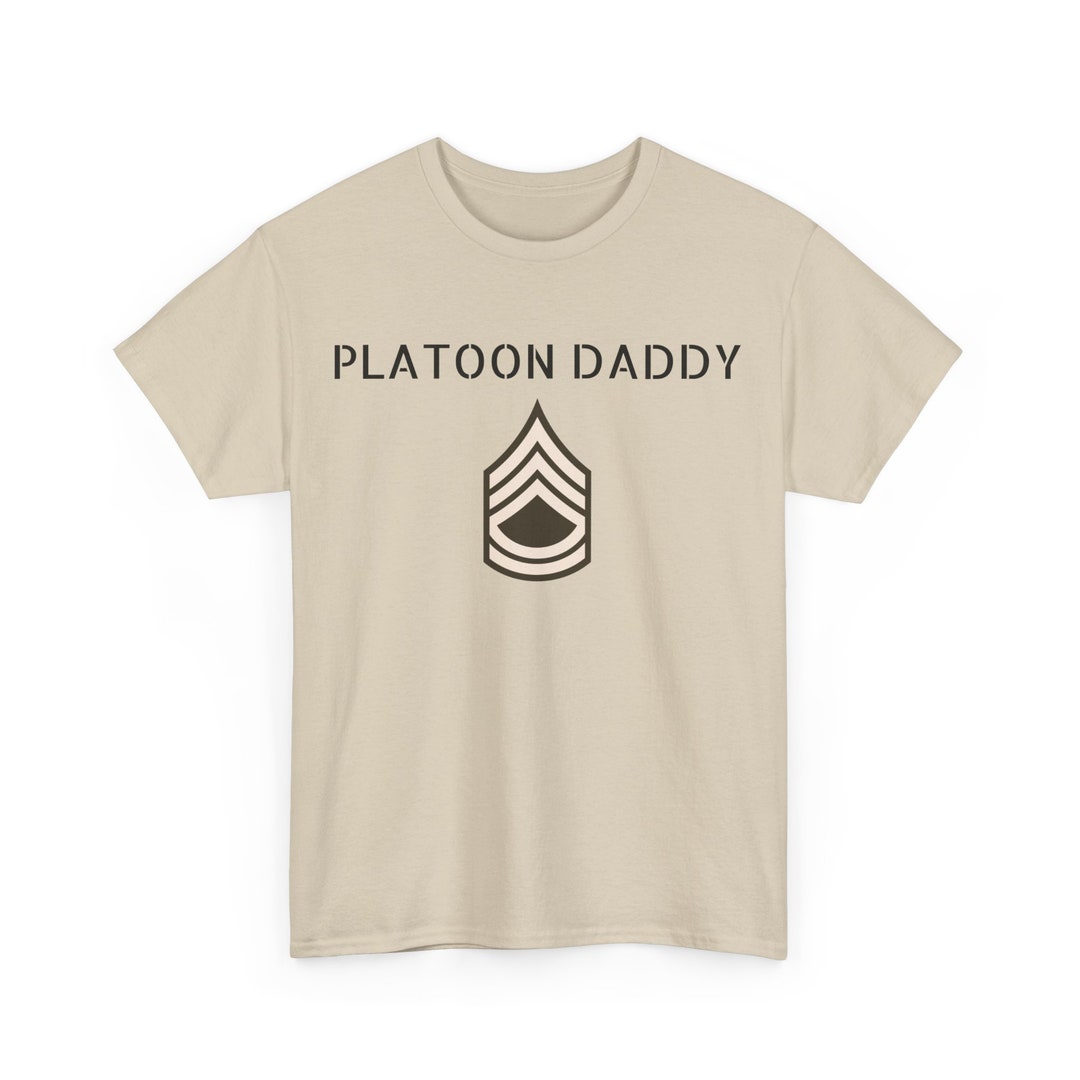 US Army Platoon Daddy Unisex Heavy Cotton Tee - Etsy