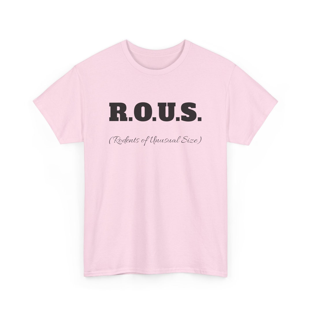 ROUS Rodents of Unusual Size the Princess Bride Retro Movies T-shirt ...
