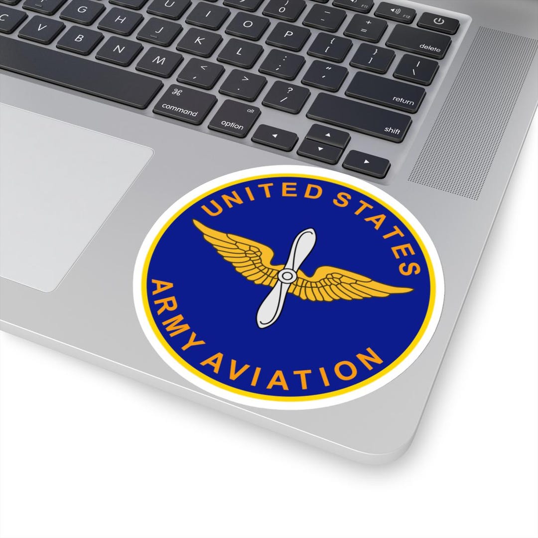 US Army Aviation Sticker Army Pilot Gift Army Aviation Water Bottle ...
