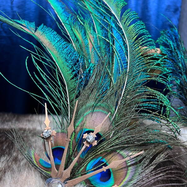 Peacock Crown - Etsy