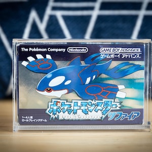 Japanese Game Boy Advance Game Box Acrylic Nintendo Storage Display ...