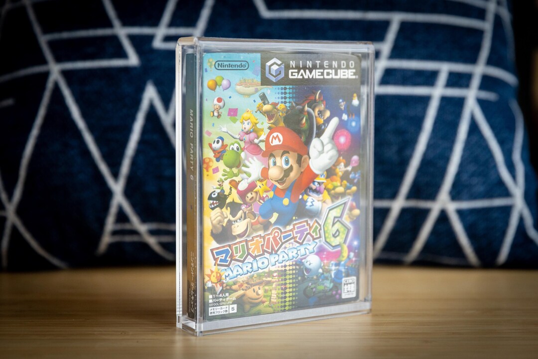Japanese Gamecube Game Box Acrylic Nintendo Storage Display Case | 90% ...