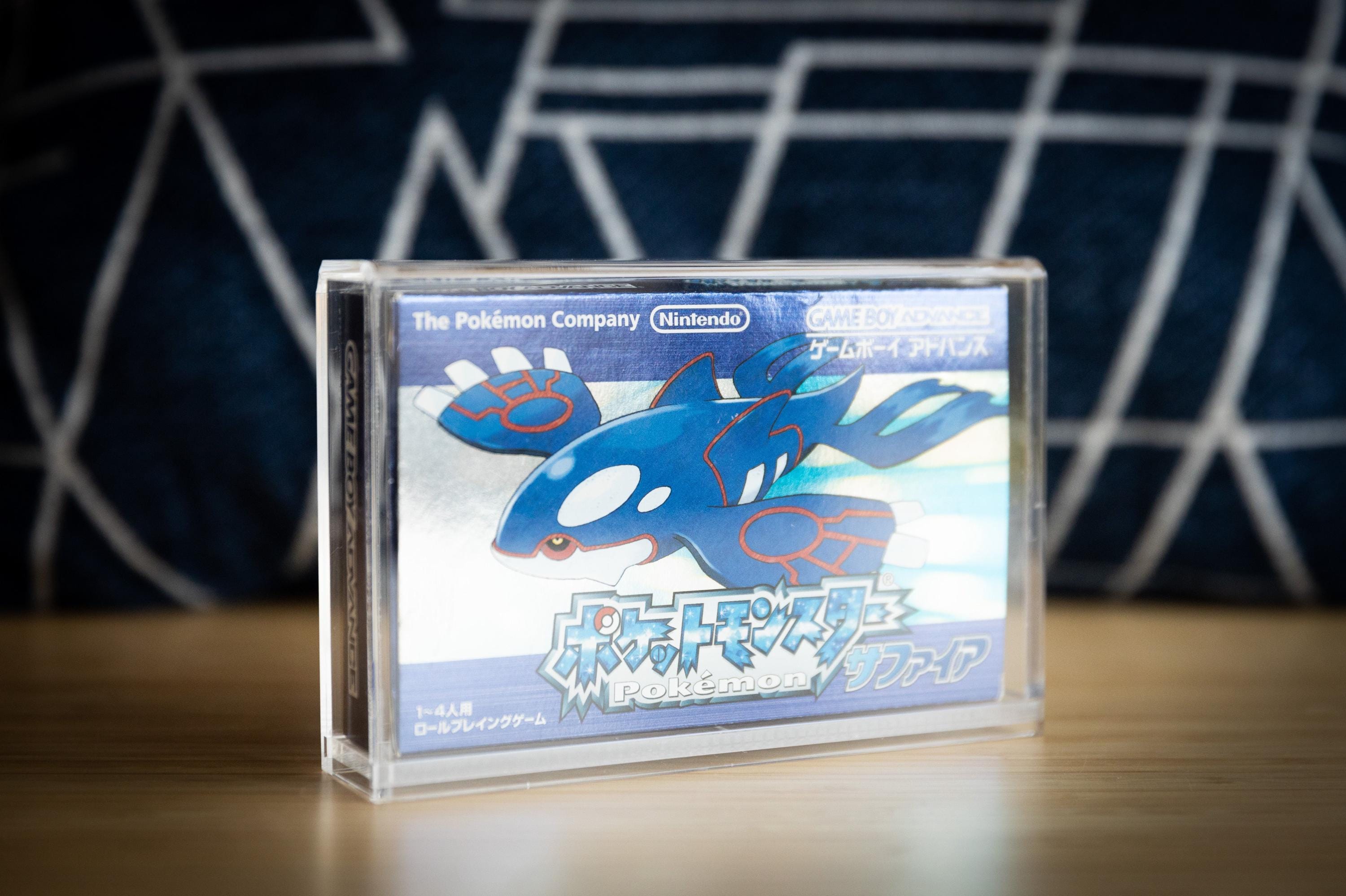 Japanese Game Boy Advance Game Box Acrylic Nintendo Storage Display ...