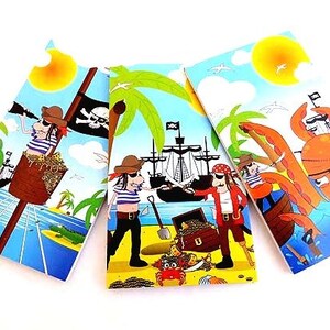 Pre Filled Pirate Themed Party Bags - Etsy