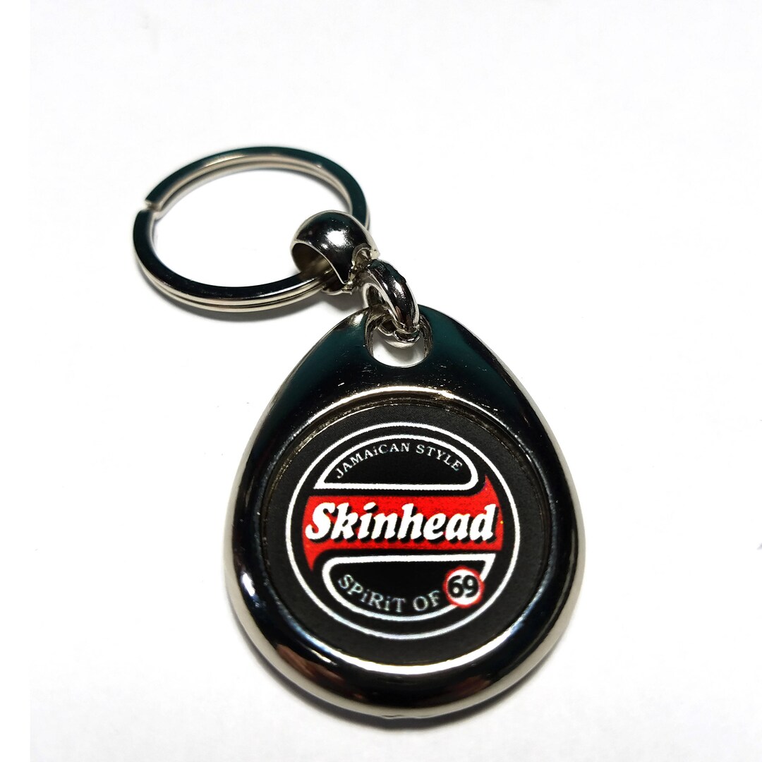 Jamaican Style Skinhead Keychain - Etsy