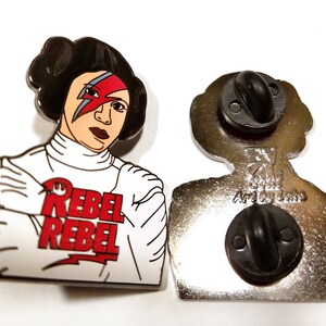 Rebel Rebel Princess Enamel Pin - Etsy
