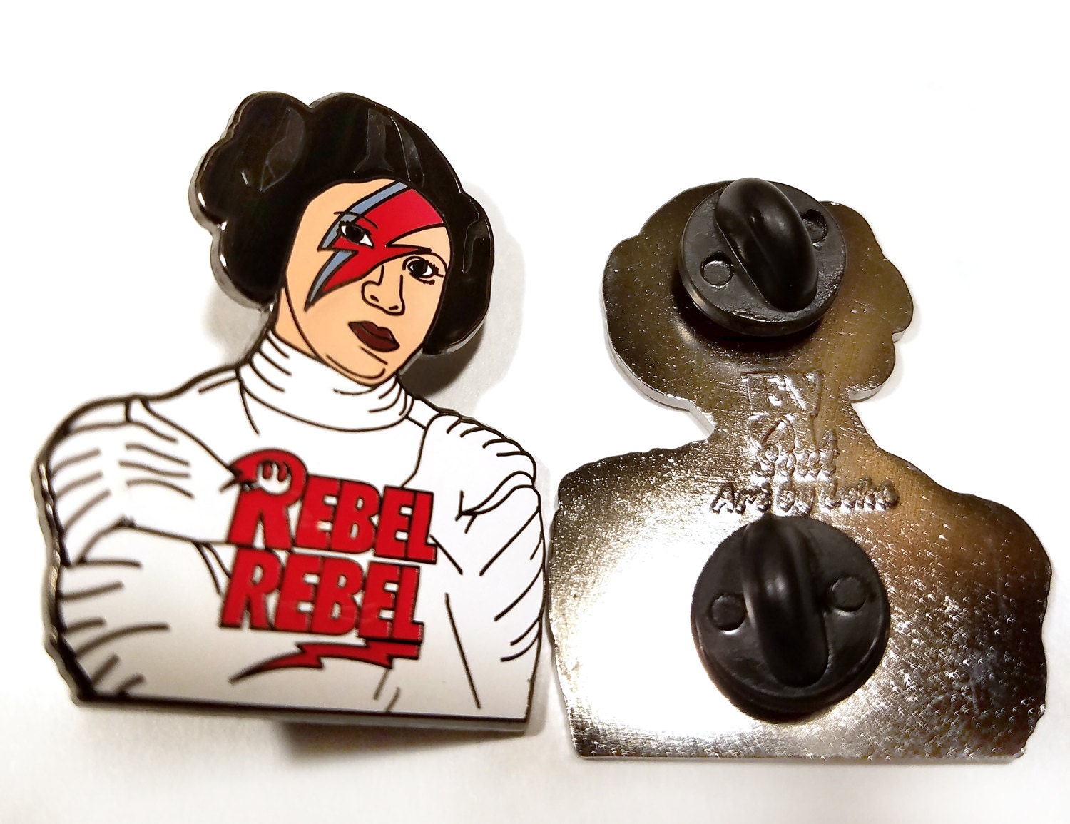 Rebel Rebel Princess Enamel Pin - Etsy