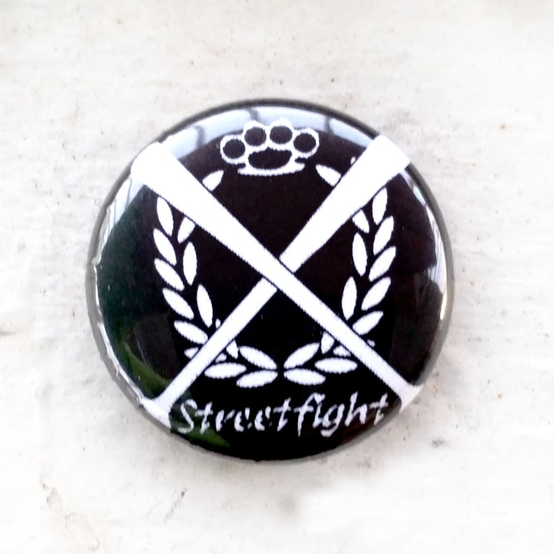 Street Fight 1 Inch Button | Etsy