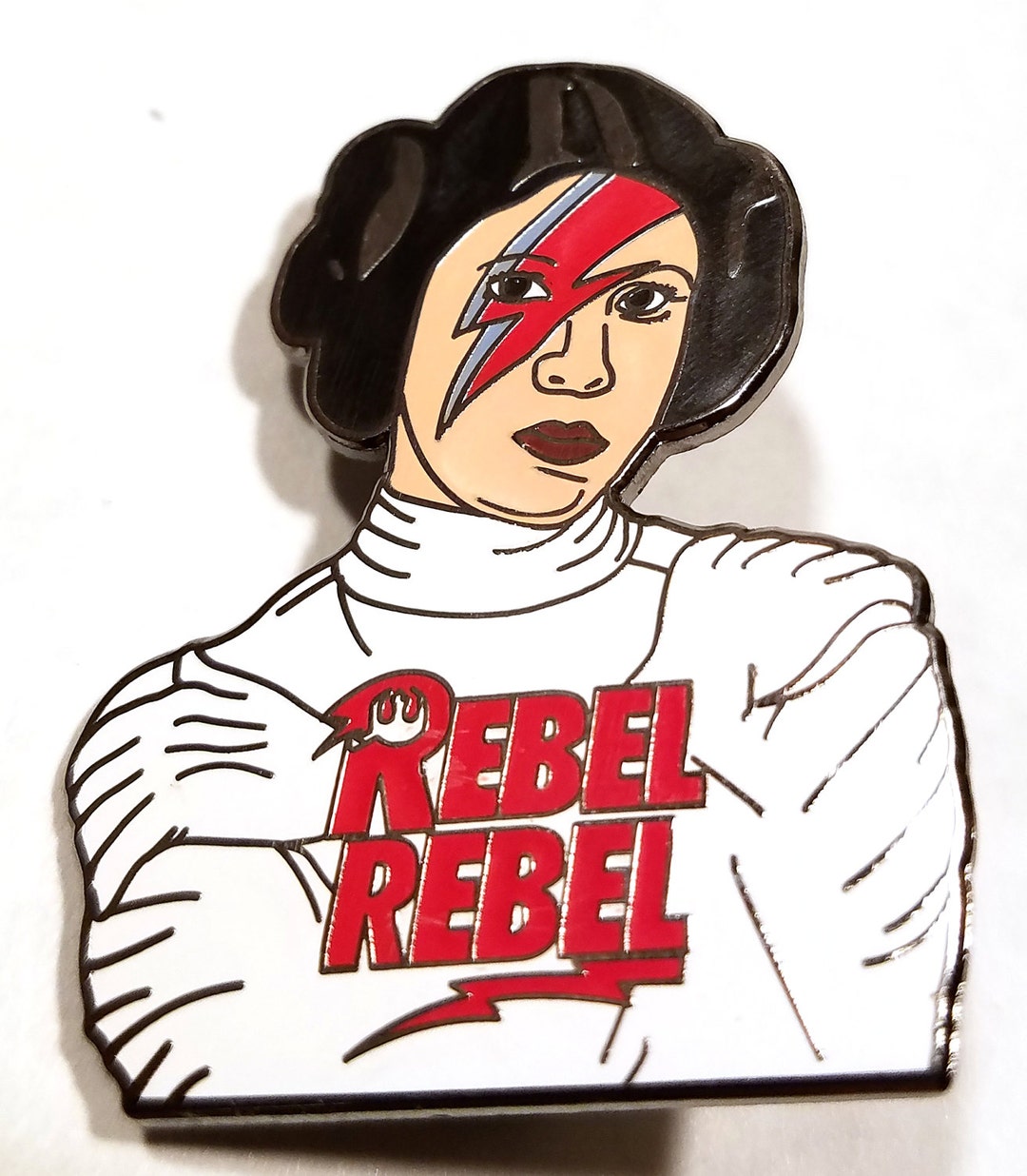 Rebel Rebel Princess Enamel Pin - Etsy